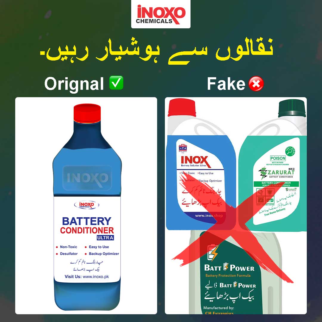 Inoxo Chemicals: Increase Your Battery Life with Battery Conditioner